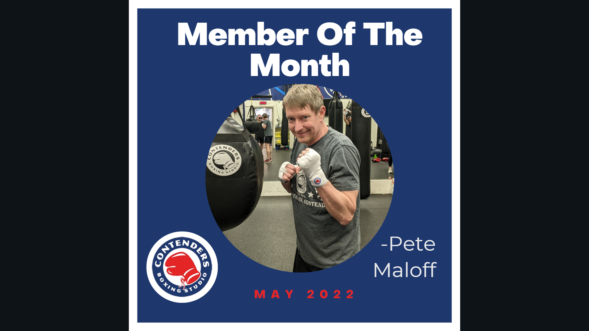 May 2022 – Pete Maloff