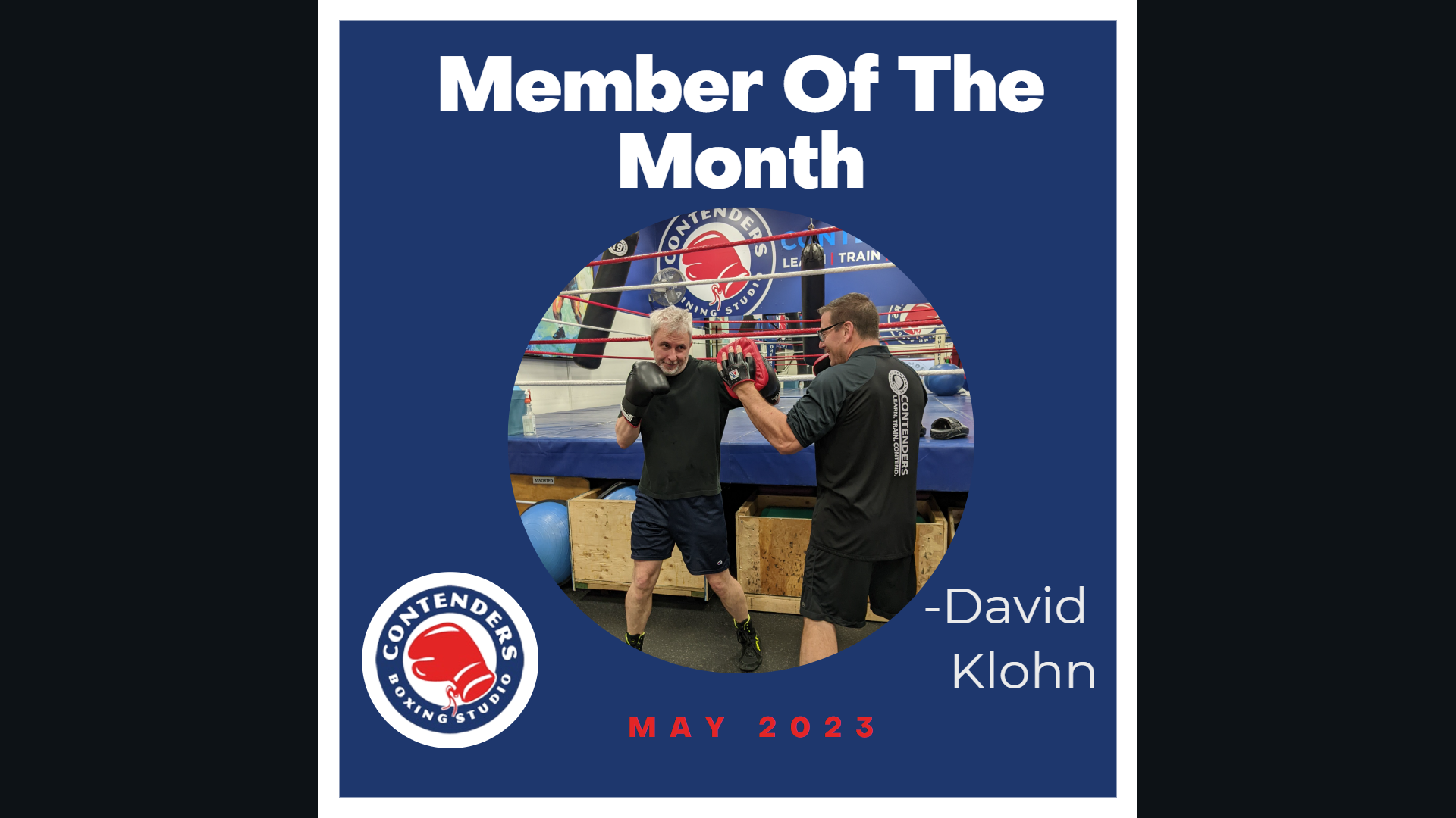 May 2023 – David Klohn